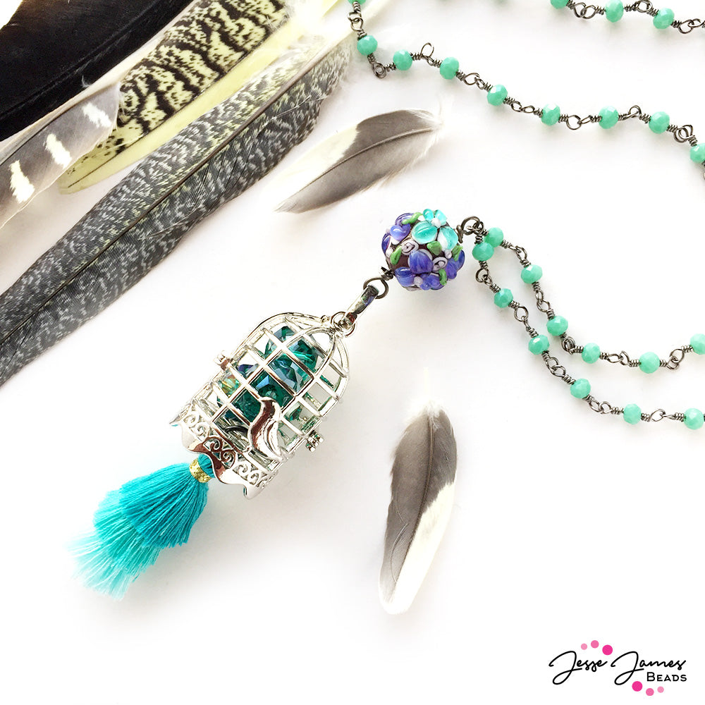 How-To Video: Bird Set Free Necklace – Jesse James Beads