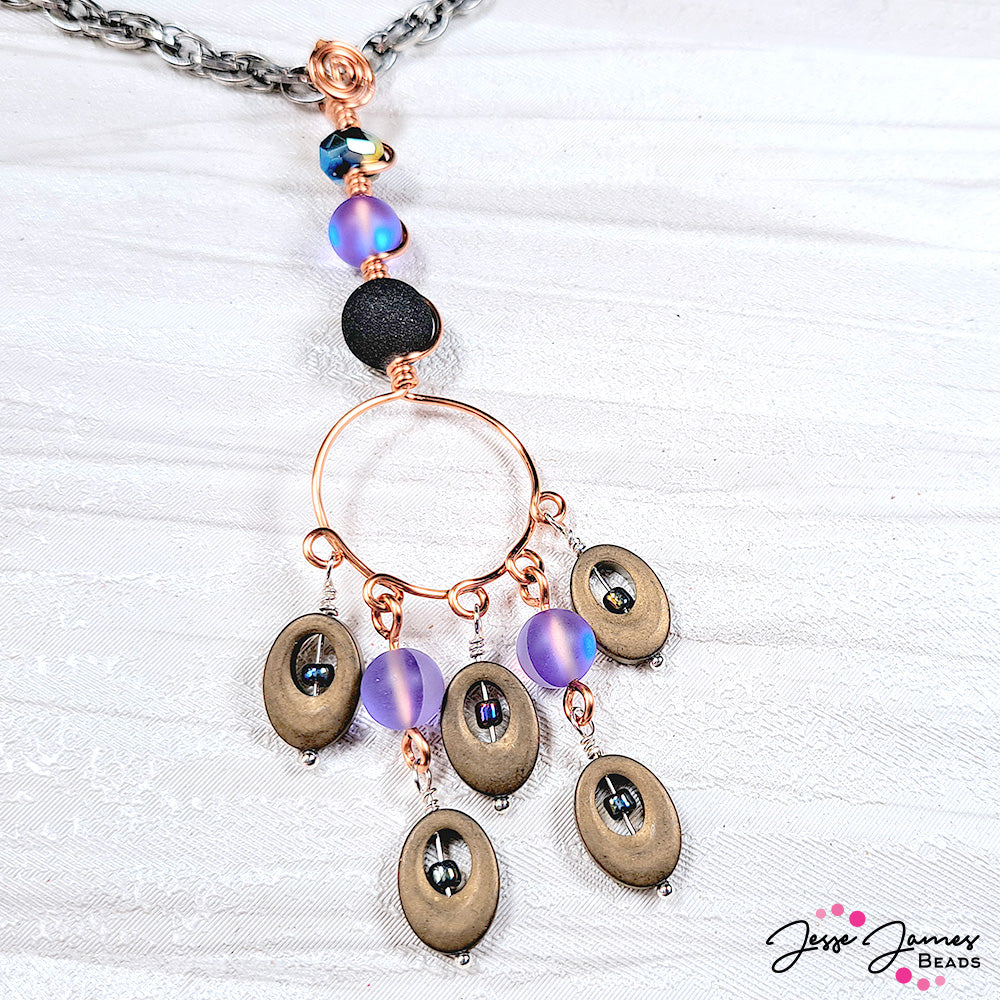 Bewitching Wire-Wrapped Pendant with Jem Hawkes – Jesse James Beads