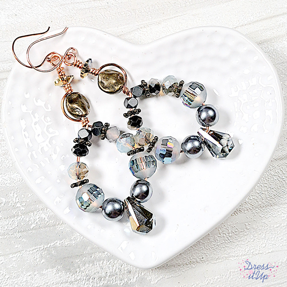 DIY Wire-Wrapped Loop Earrings or Pendant with Jem Hawkes – Jesse James ...