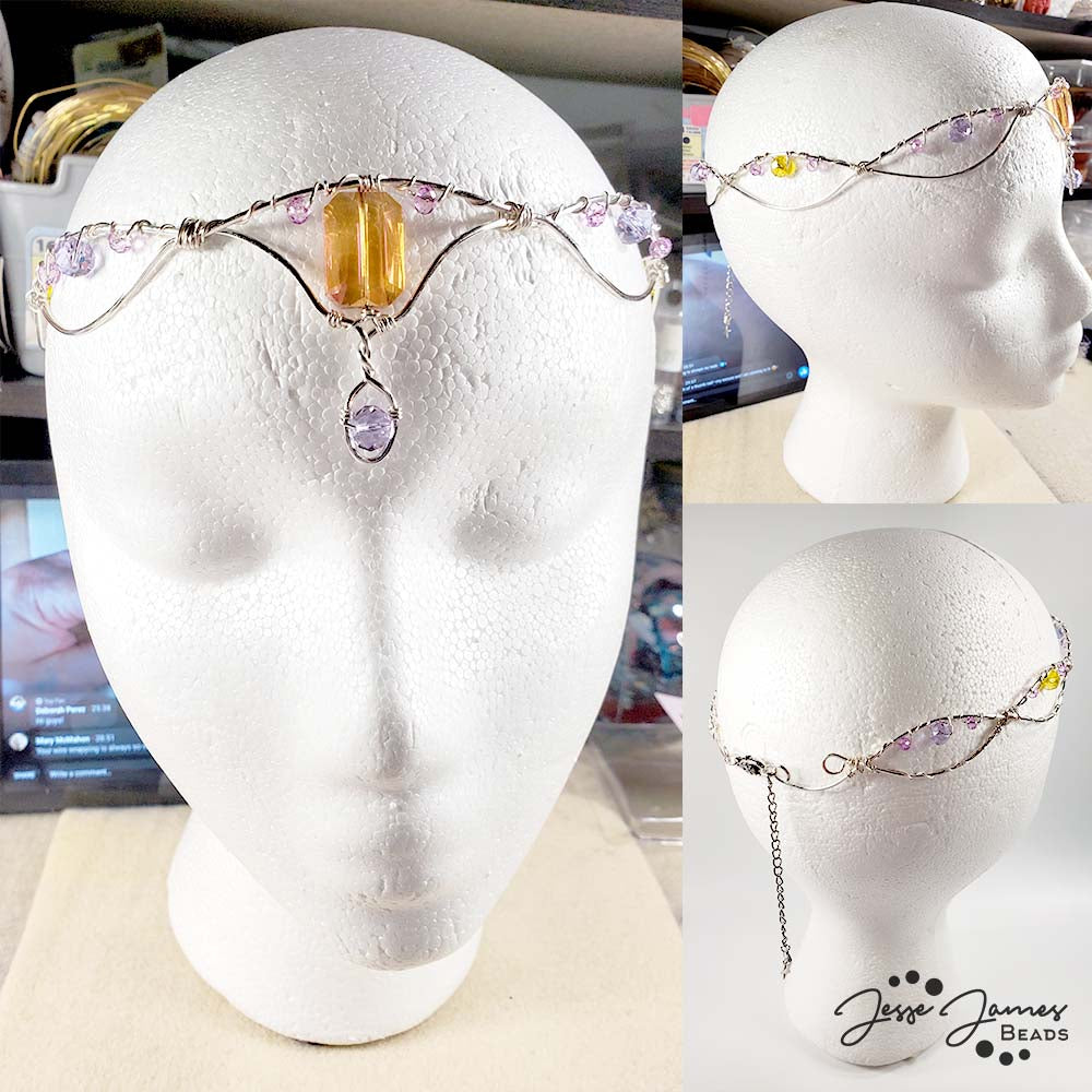 Rising Stars: Wire-Wrapped Tiara with Rosanna Brafford – Jesse James Beads