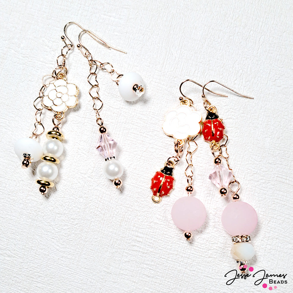 DIY Strawberry Fields Earrings with Jem Hawkes – Jesse James Beads
