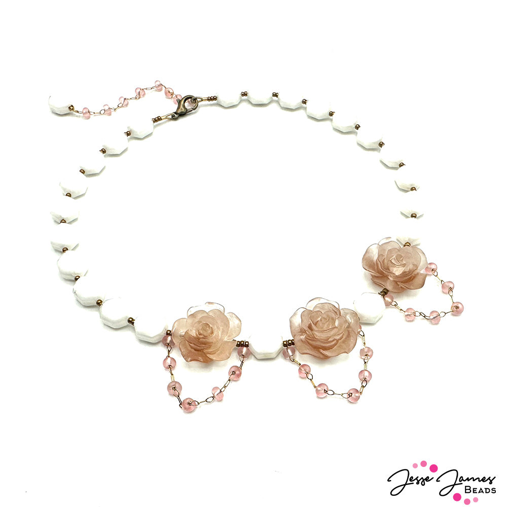 Coastal-Inspired Draped Chain Necklace with Deb Floros – Jesse James Beads