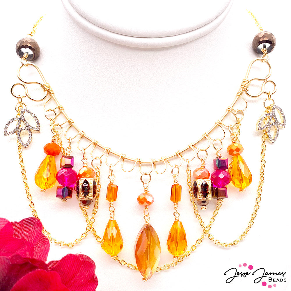 How-To Jewelry Video: Falling For You Necklace – Jesse James Beads