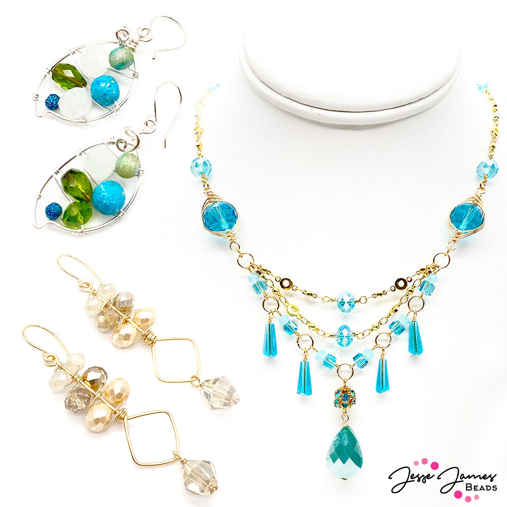 How-to Jewelry: German Style Wire Designs – Jesse James Beads
