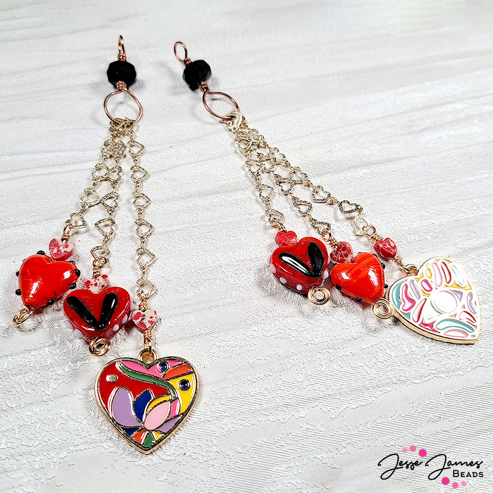 All Heart Wire-Wrapped Pendants with Jem Hawkes – Jesse James Beads