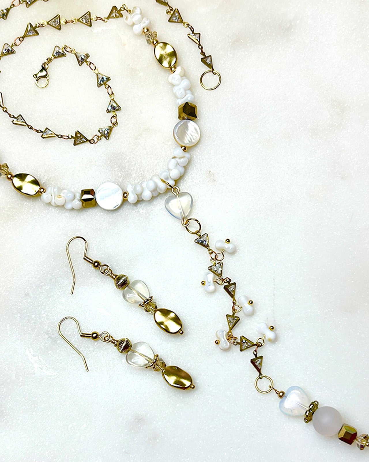 Create Your Own Sparkling Necklace & Earrings – Jesse James Beads