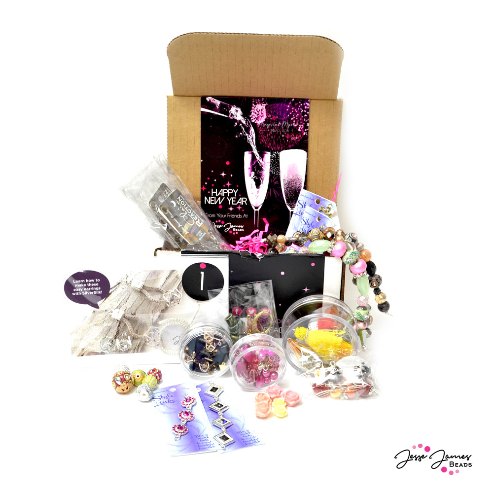 Magical Mystery Bead Box - New Year's Countdown Unboxing – Jesse James ...