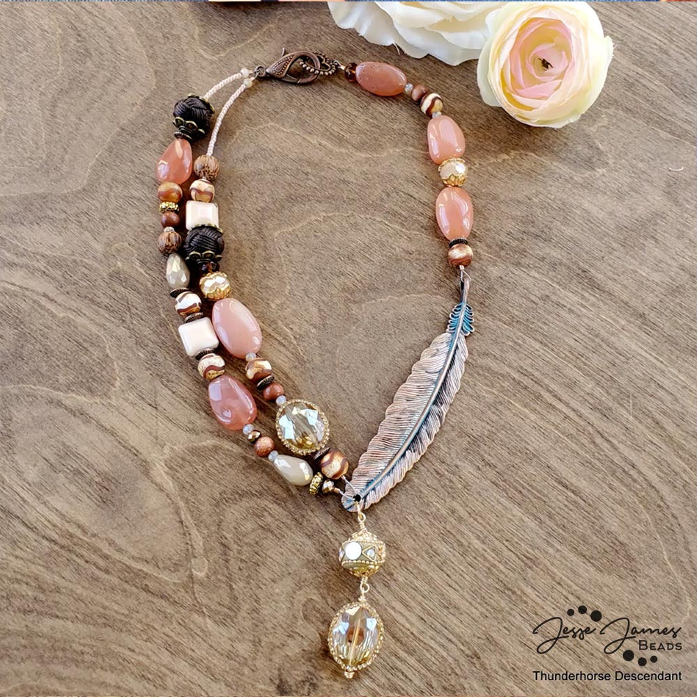 Feather in the Wind Tutorial with Randee Brown – Jesse James Beads