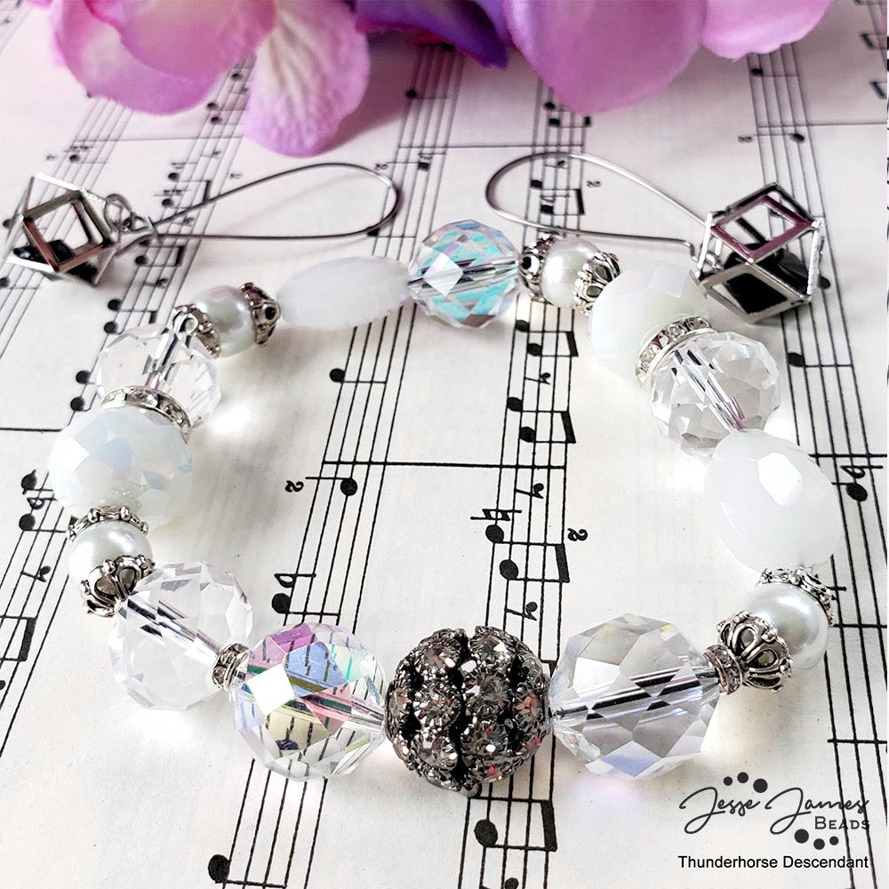 Making a 1930's Inspired Stretch Bracelet & Earring Set Ft Randee Brow ...
