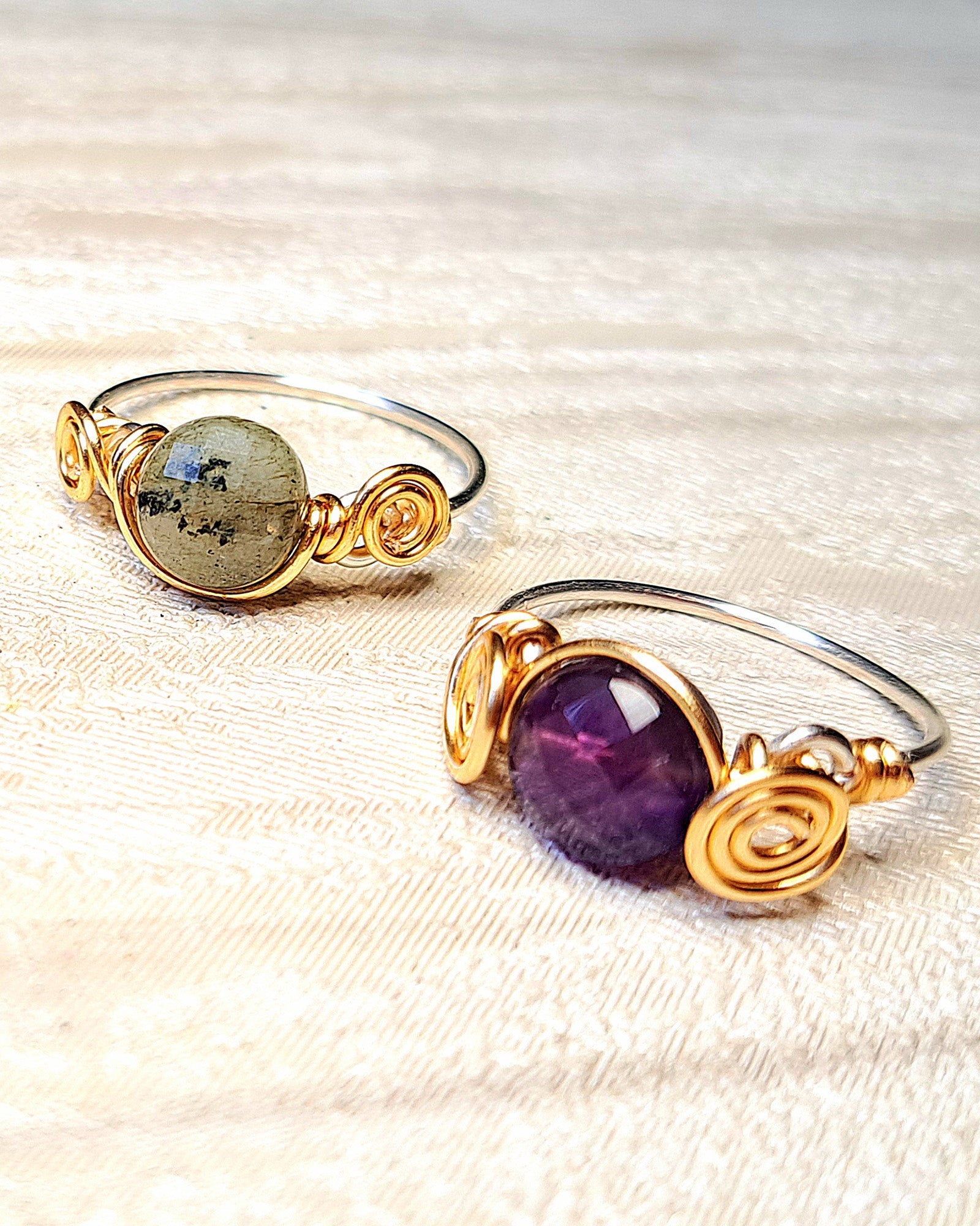 Create Wire-Wrapped Rings 2 Ways with Jem Hawkes – Jesse James Beads