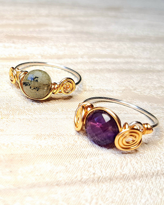 Create Wire-Wrapped Rings 2 Ways with Jem Hawkes – Jesse James Beads