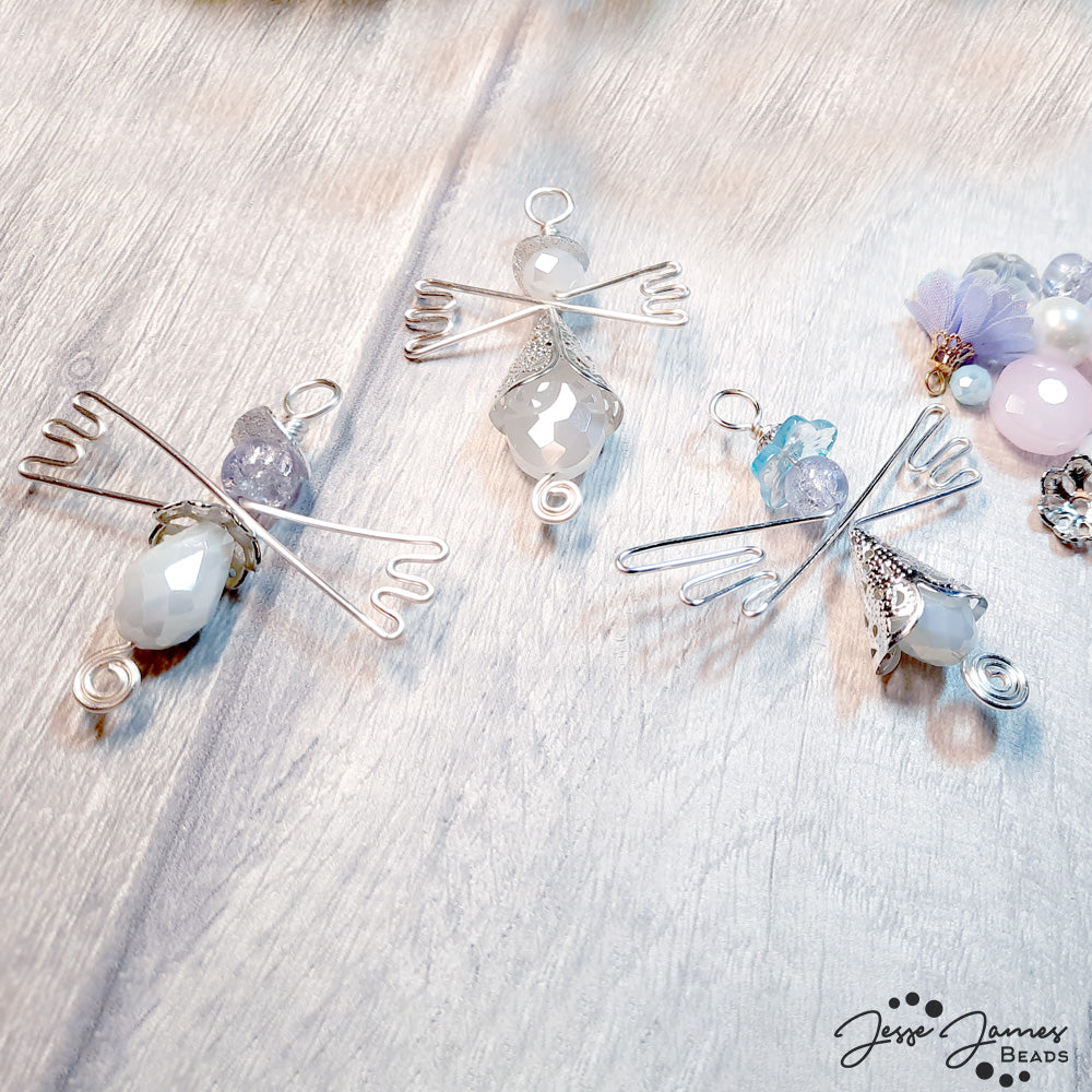 Create Blissful Wire-Wrapped Angels with Jem Hawkes – Jesse James Beads