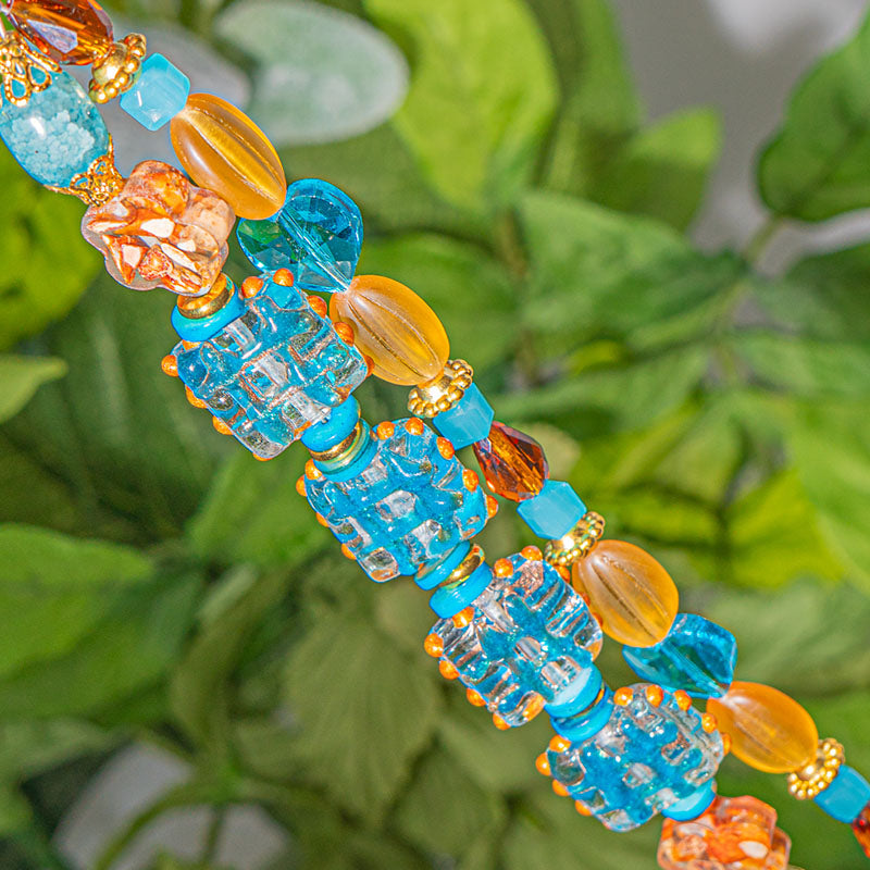 Bead Strand Duo in Tangerine Dreamer - Jesse James Beads