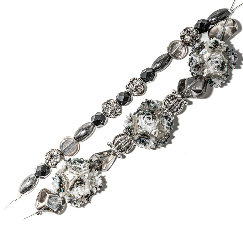 Bead Strand Duo in Lady in Black - Jesse James Beads