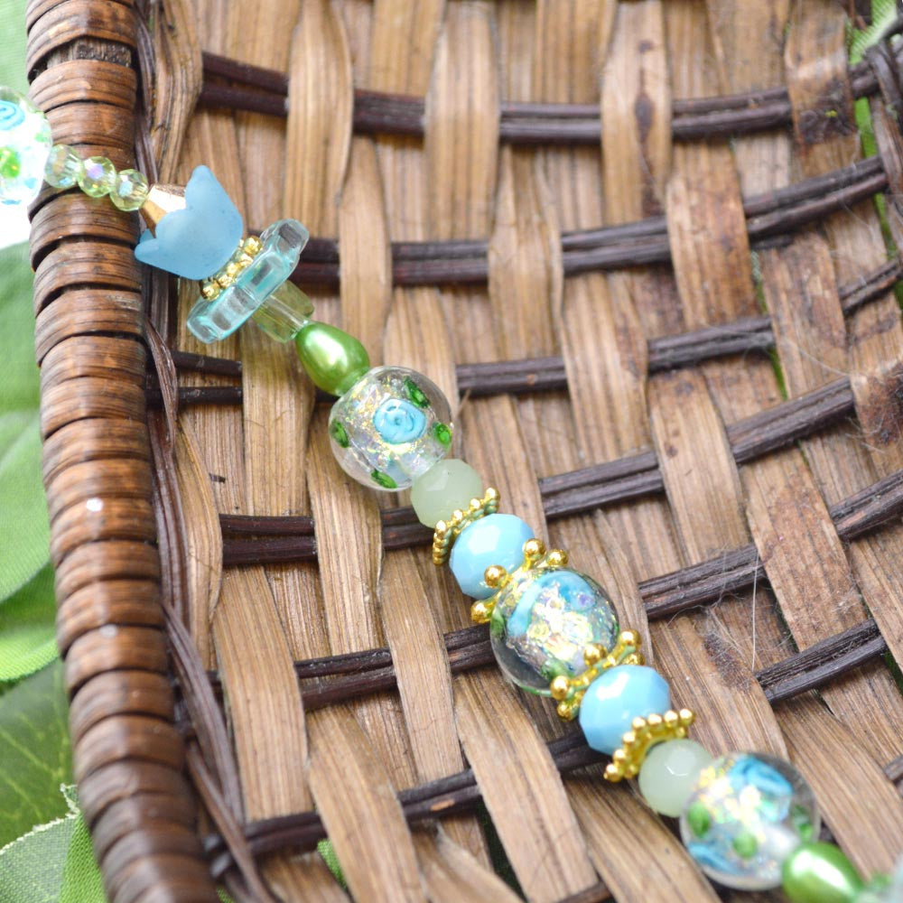 Glass Bead Strand in Spring is Here - Jesse James Beads