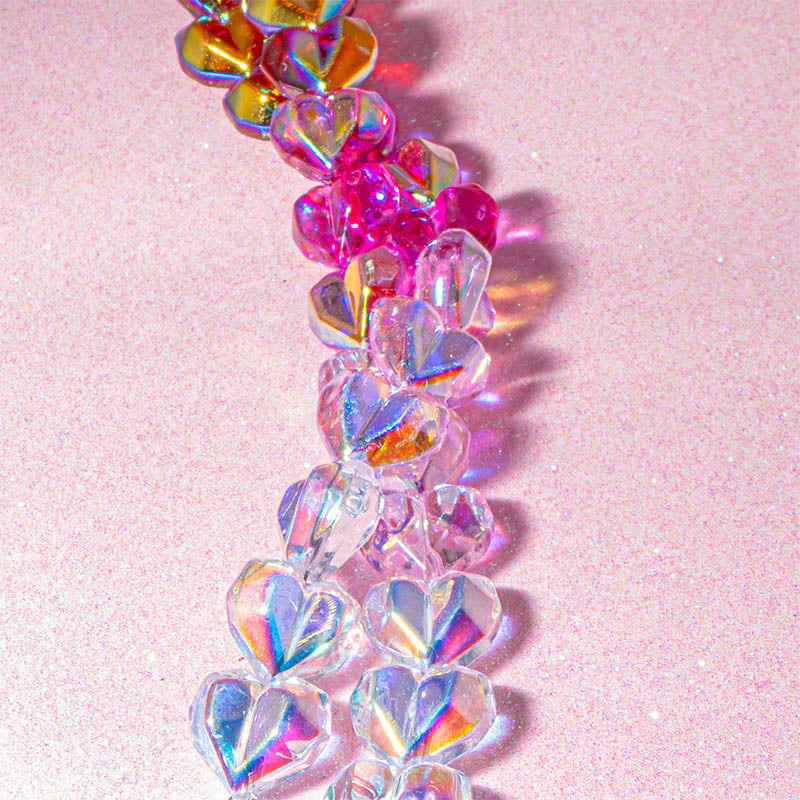 Bead Strand Duo in Electro Heart - Jesse James Beads