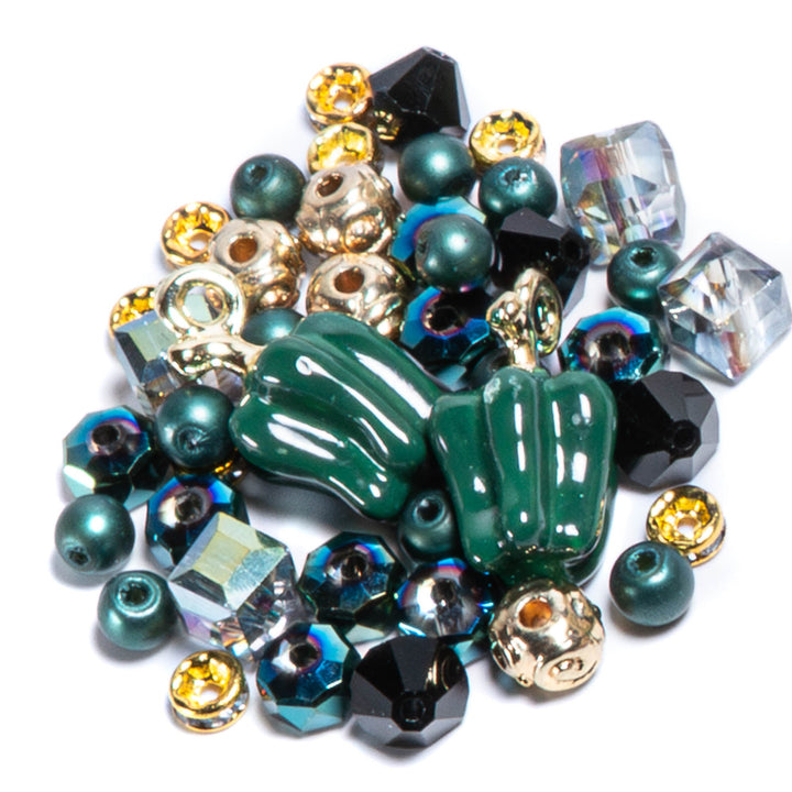 Bulk Green Beads and Charms | Green Jewelry Components – Jesse James Beads