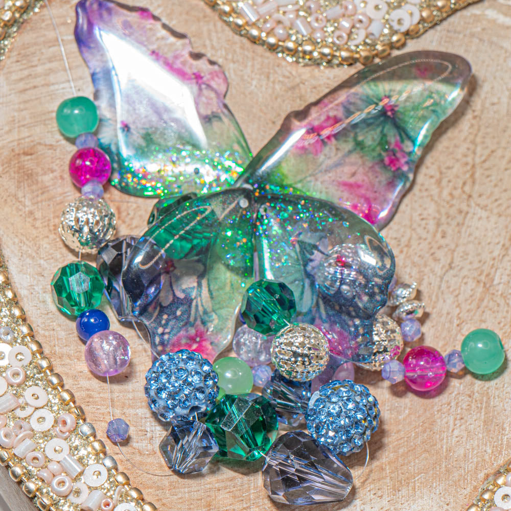 DIY Bead Stringing: Purple Cosmos Jewelry Set – Jesse James Beads