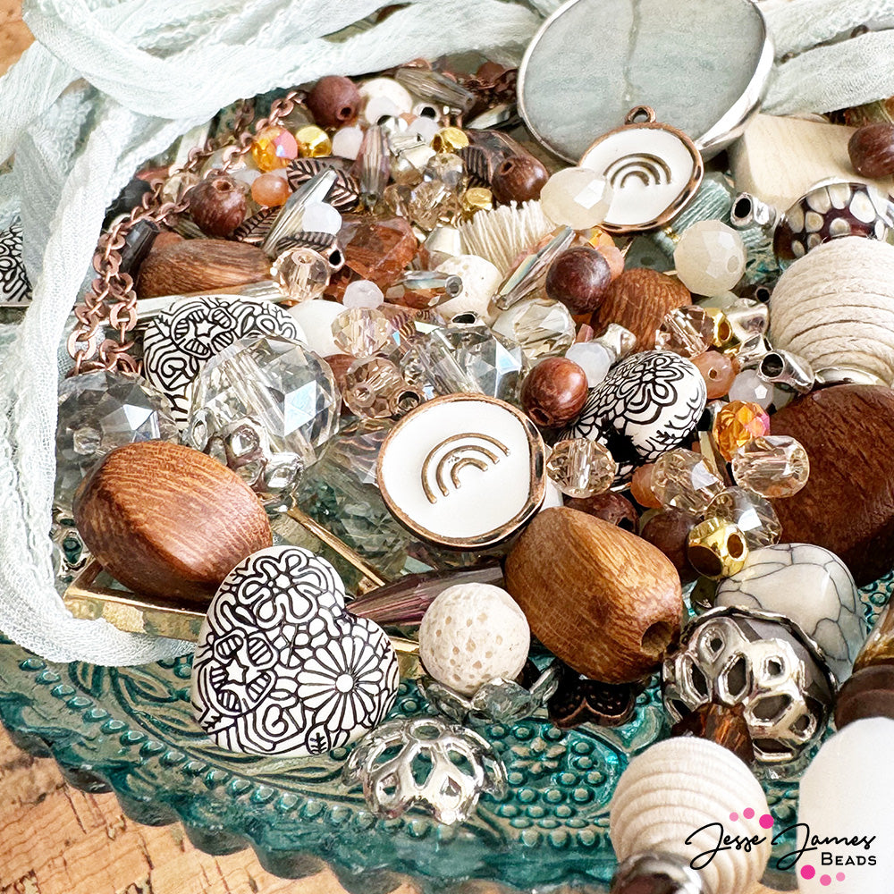 Modern Bohemian - May 2024 Magical Mystery Bead Box – Jesse James Beads