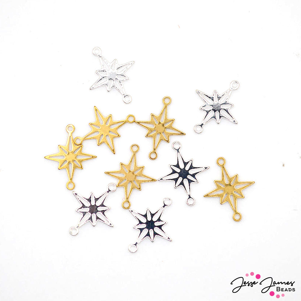 Summer Camp Star Connector Set - Jesse James Beads