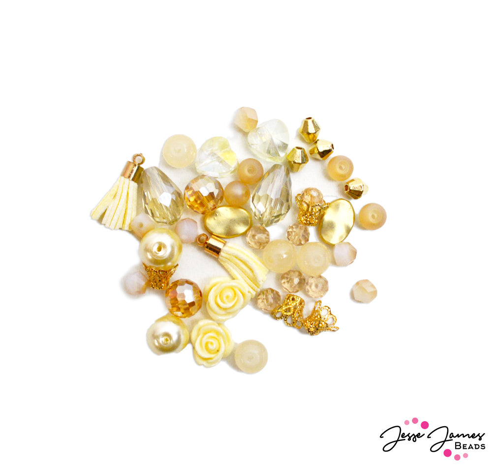Designed By Me Mini Bead Mix in Ivory - Jesse James Beads