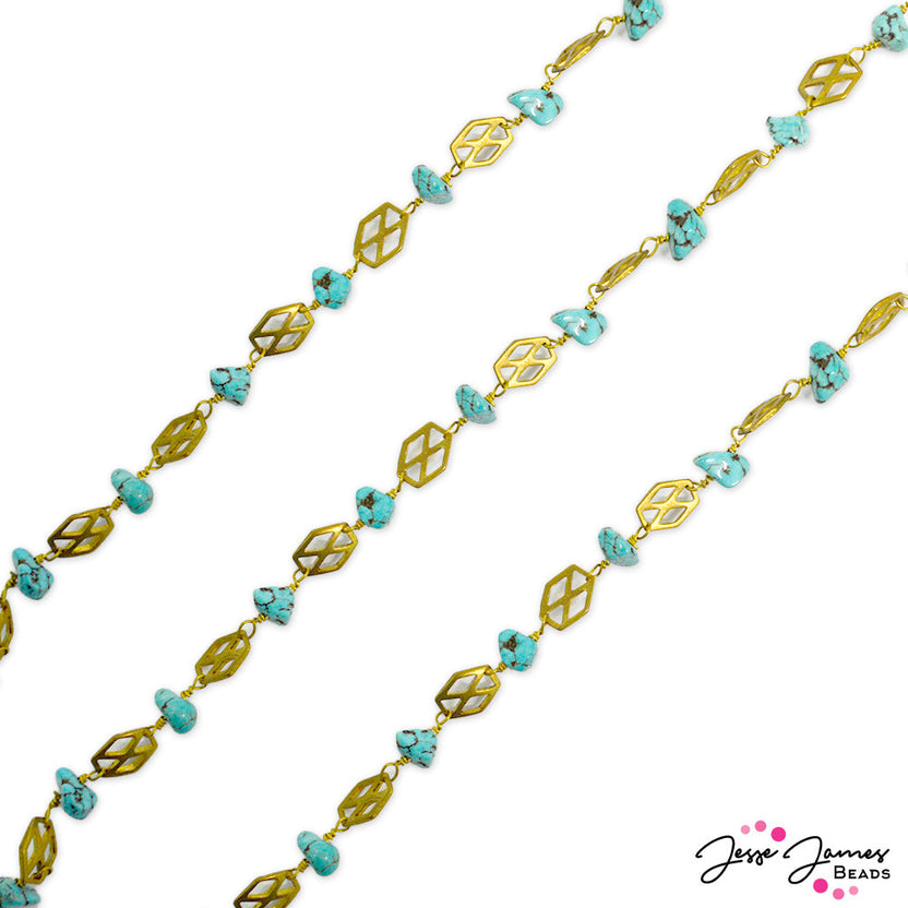 Teal – Jesse James Beads