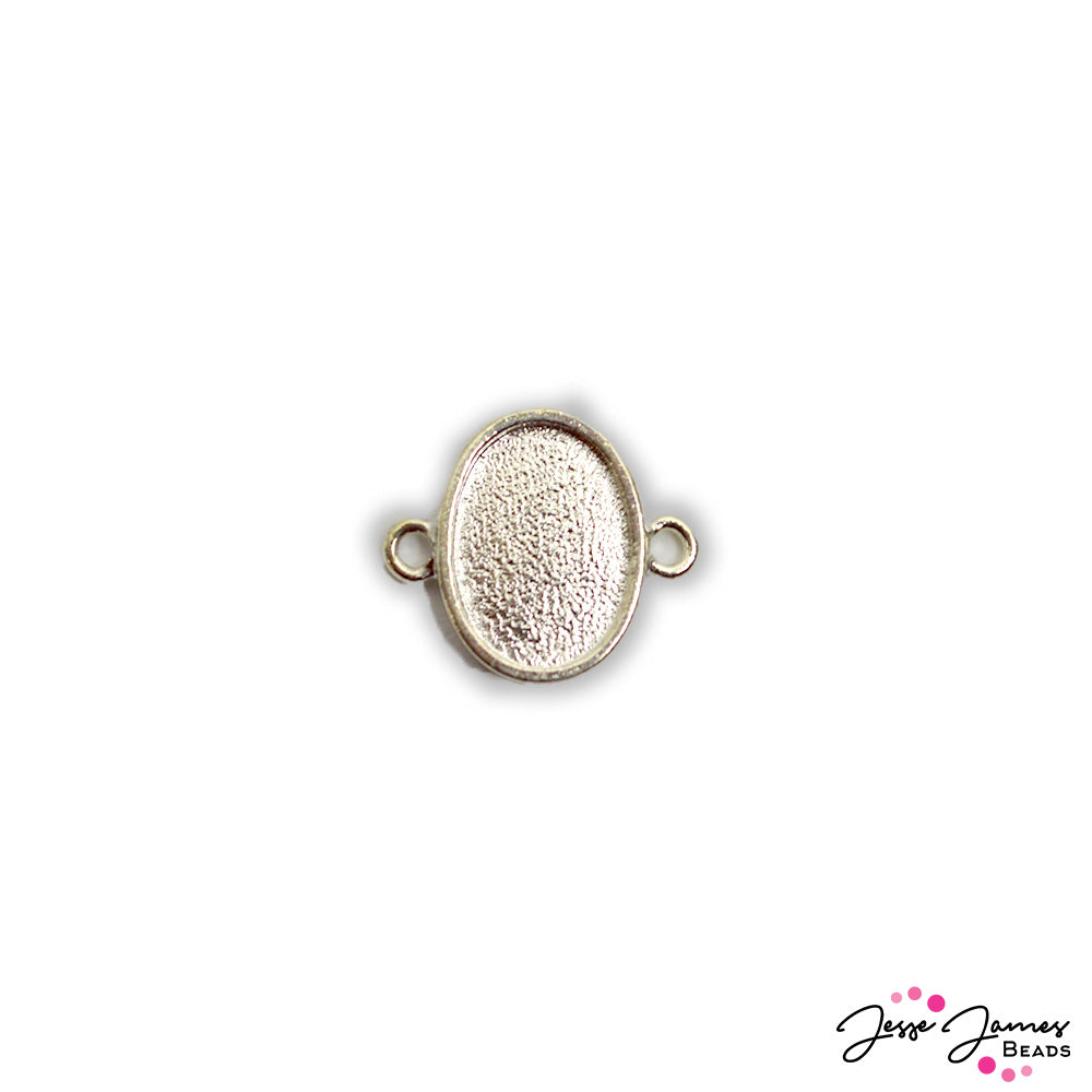 Nunn Designs Connector in Silver - Jesse James Beads