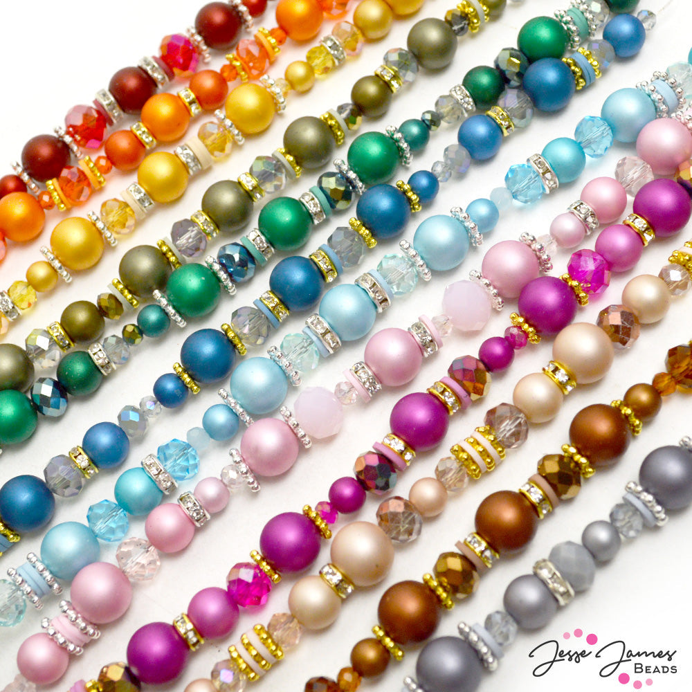 Pantone Pearls Autumn & Winter Bead Bundle - Jesse James Beads