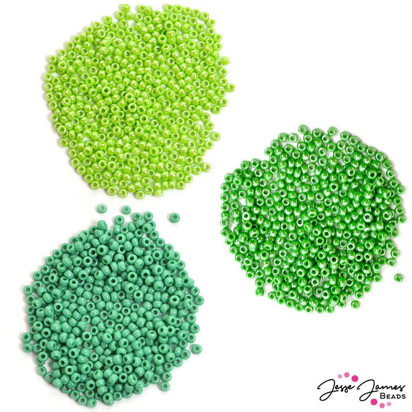 Bulk Green Beads and Charms | Green Jewelry Components – Jesse James Beads